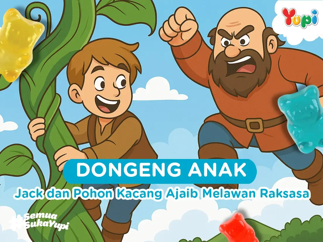 Dongeng Anak: Jack dan Pohon Kacang Ajaib Melawan Raksasa